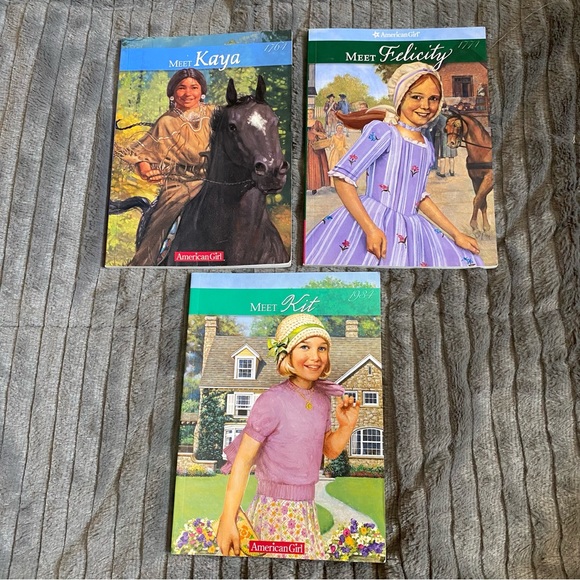 American Girl | Toys | American Girl Doll Books Lot Of 3 Meet Kaya ...